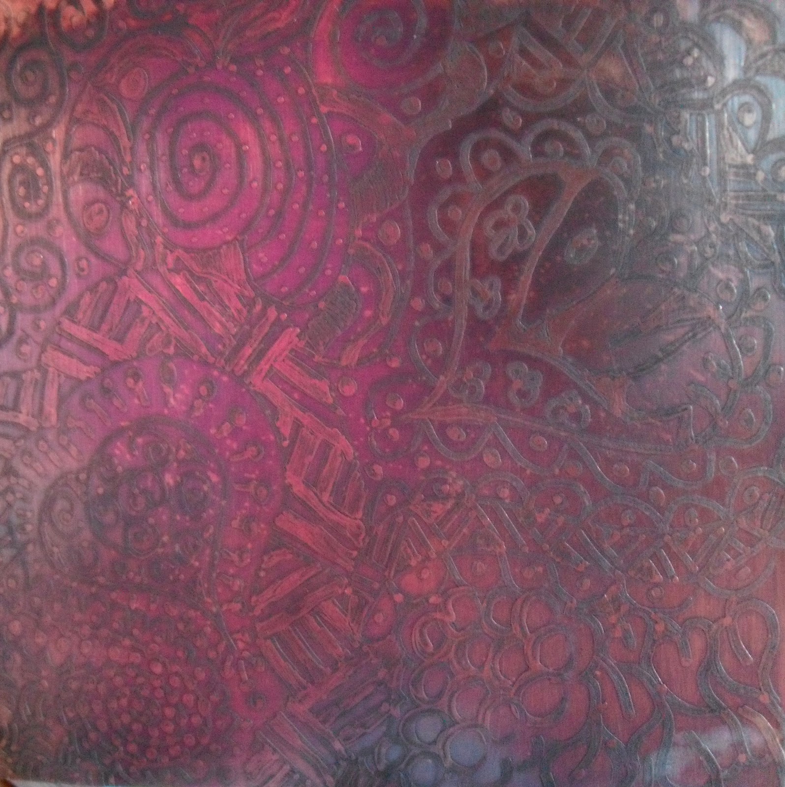 Copper, Glass and Recycled Trash: Today's Etched Pieces