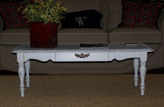 Rethunk Junk: charming coffee table