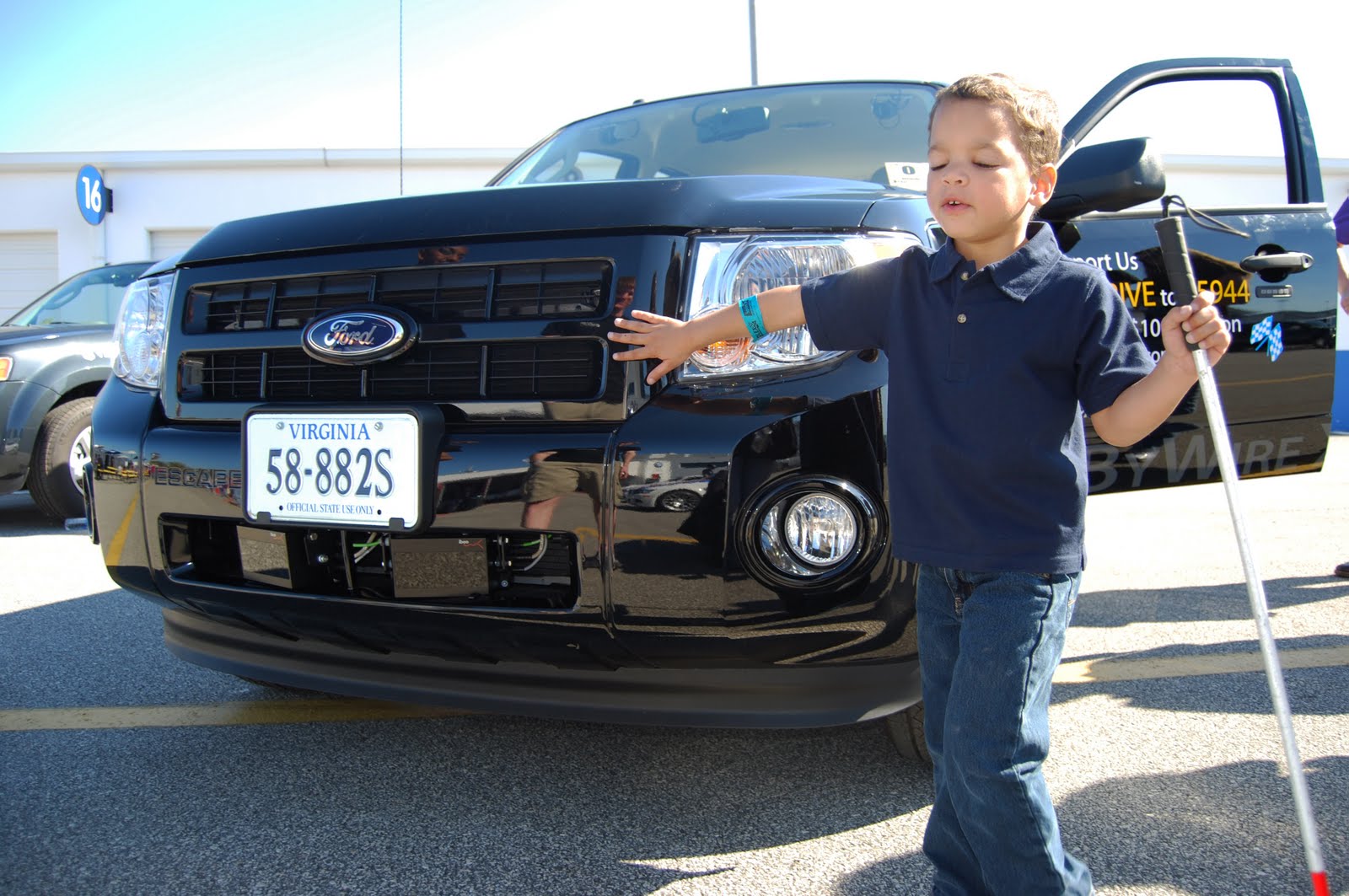 Blind Driver Challenge: Images from a historic day for the blind at Daytona