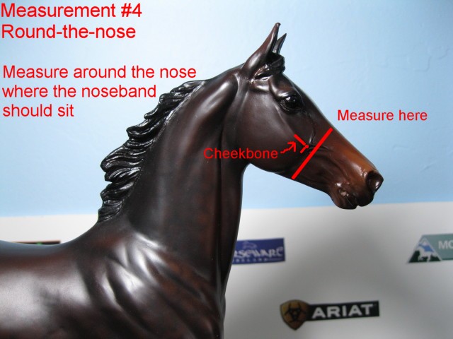 Noble Farms Custom Saddlery: Measuring for Model horse tack...