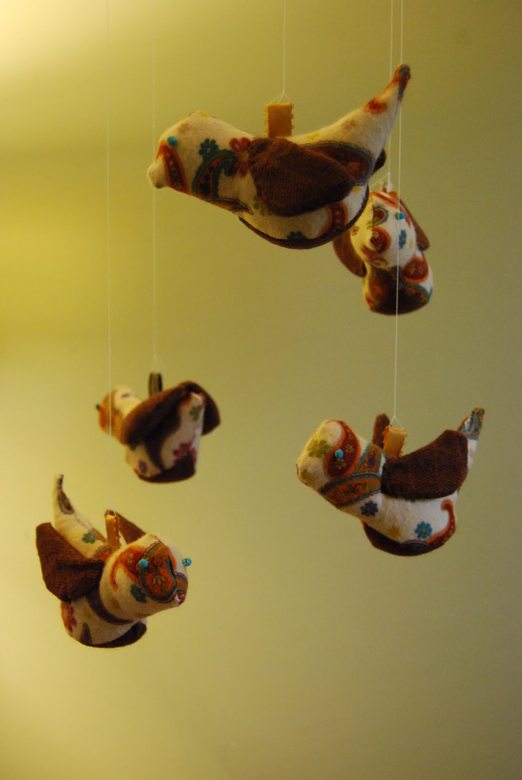 The Crafty Owl: Bird Mobile