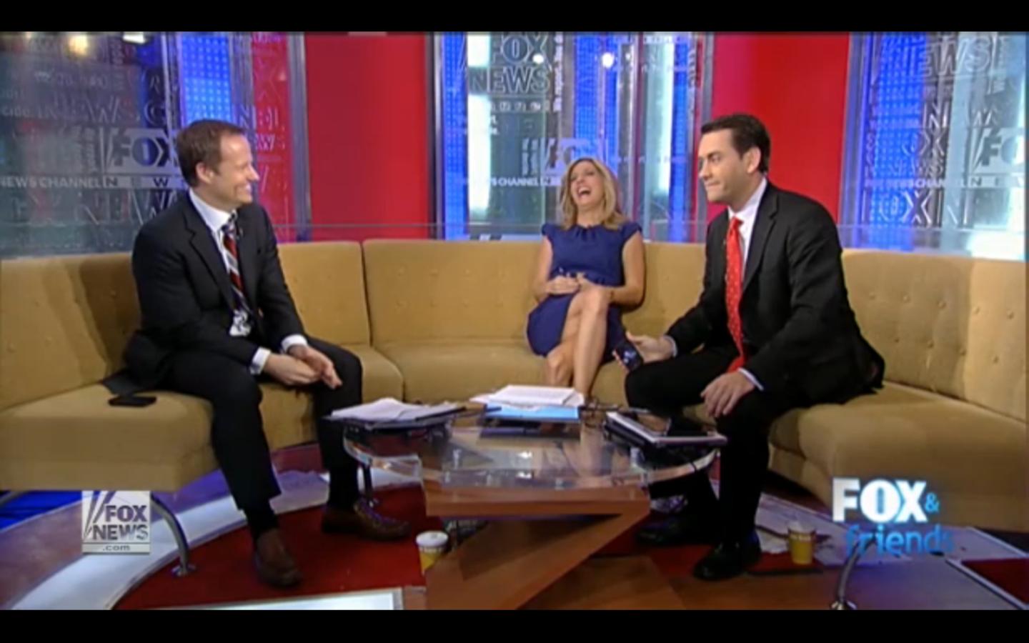 Reporter101 Blogspot: UK Morning Show and Fox News Fox and Friends caps.