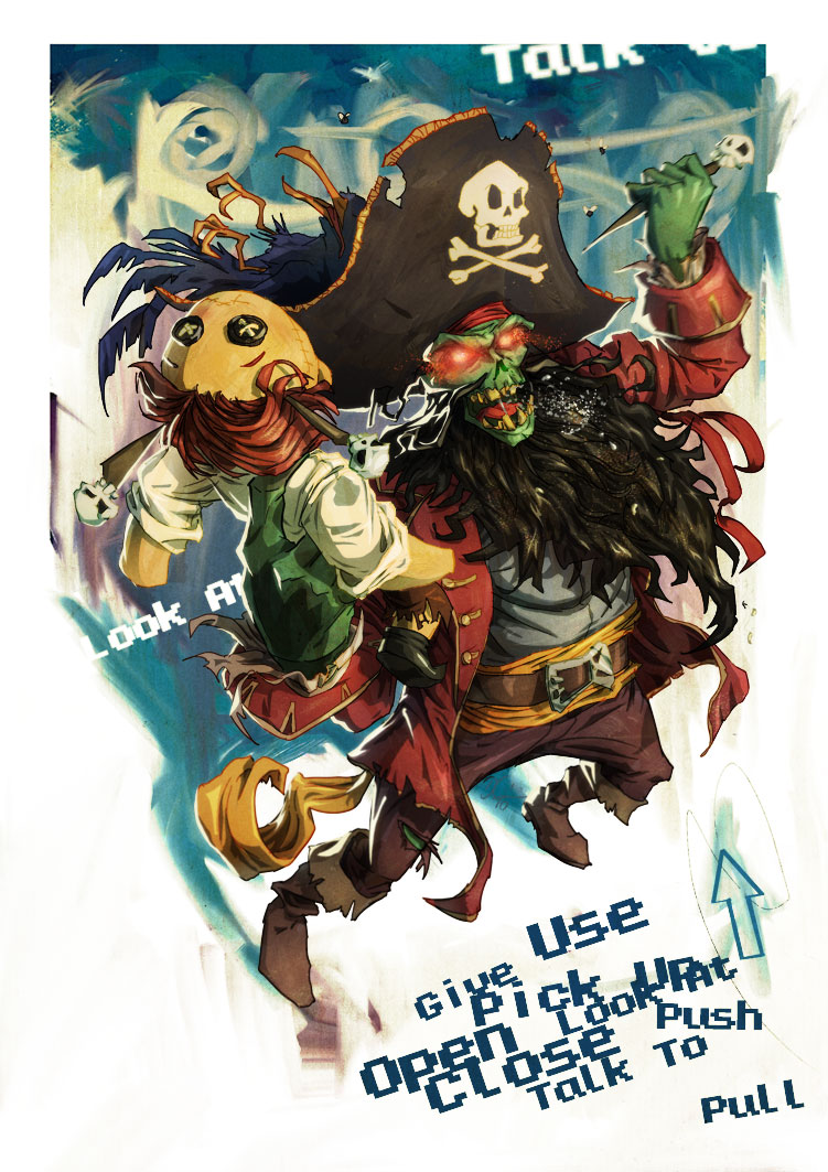 Cool Surface Lite: Monkey Island 2: LeChuck's Revenge - an art tutorial ...