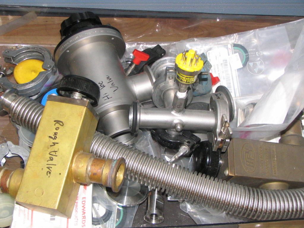 Building a Homemade Linear Accelerator: Vacuum System Assembly