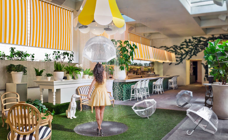 Caroline Maguire Designs: The Ivy Bar Sydney