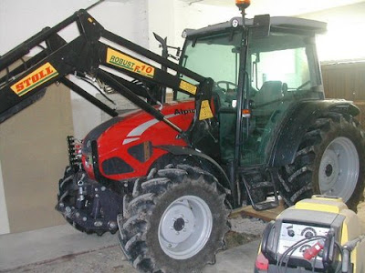 tractoare noi si second hand: TRACTOR LANDINI ALPINE CU INCARCATOR FRONTAL