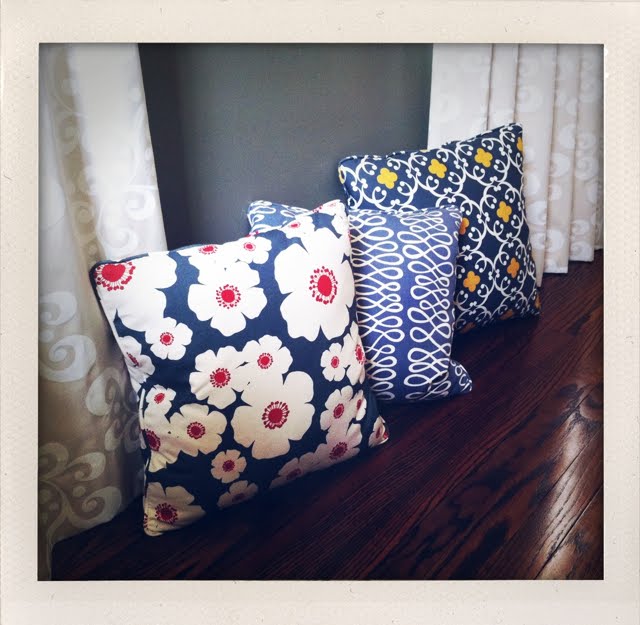 Mod Green Pod: Custom color fabric made into beautiful, coordinating ...