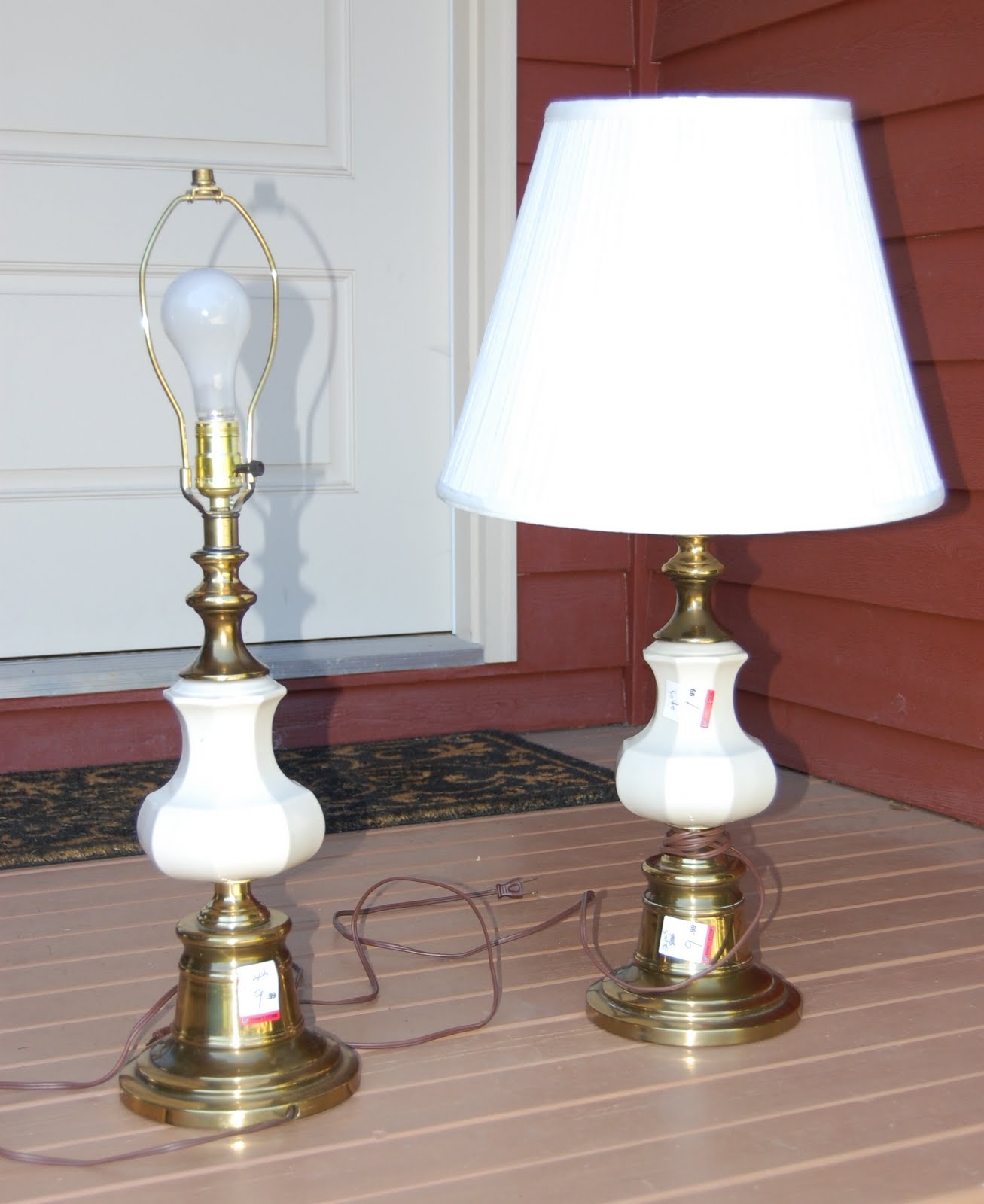Beyond Measure: UGLY LAMP Makeover