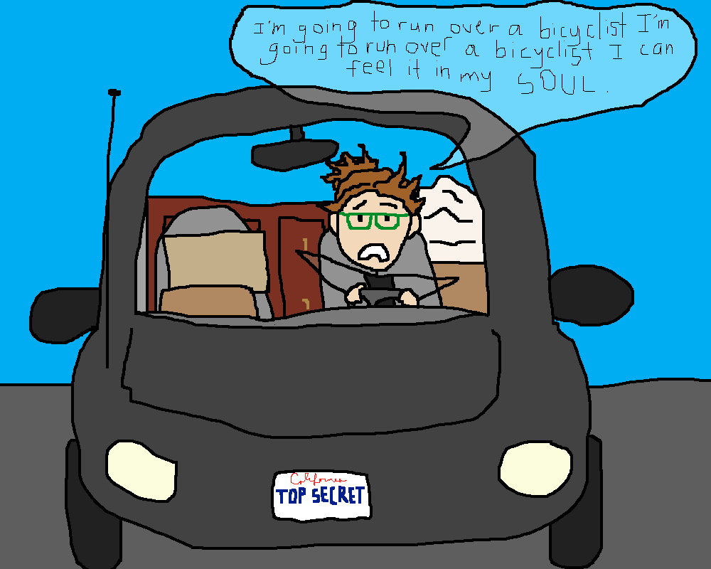 A Nerd Blinked: driving, moving, drawing