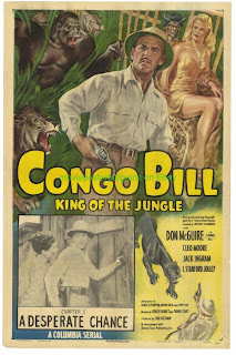 ANOS DOURADOS: IMAGENS & FATOS: IMAGENS - Cartaz: Seriado "Congo Bill"