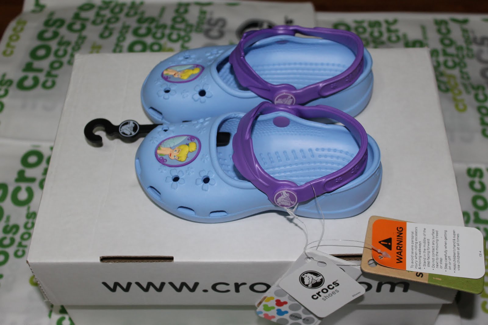 NinieYahya Branded Collections: Crocs Disny Tinkerbell Maryjane
