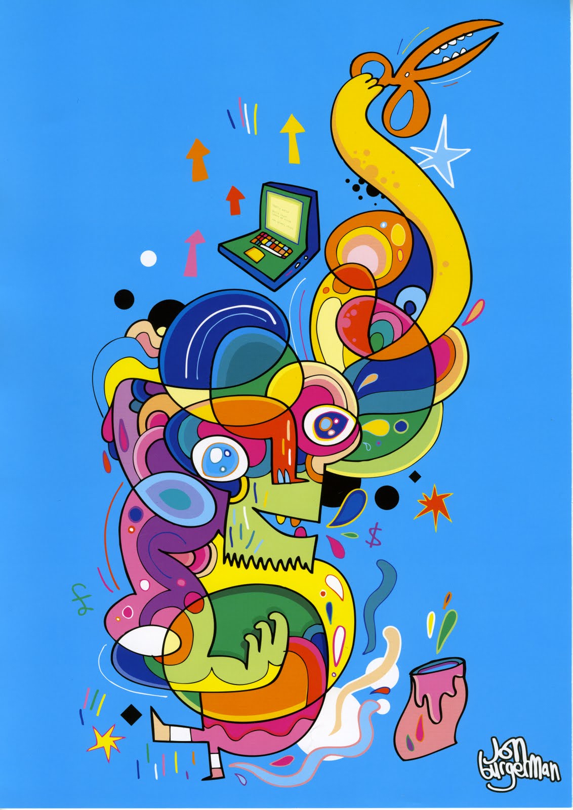 Mike Mara: Jon burgerman