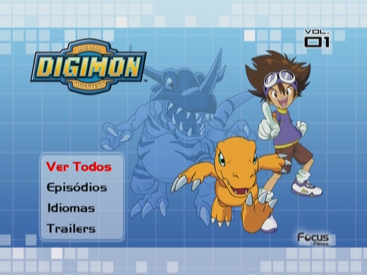 Fexa Nunca: Digimon DVD #1