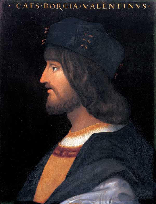 Crónicas irReales de Navarra: EL ÚLTIMO PRESENTE DE CÉSAR BORGIA