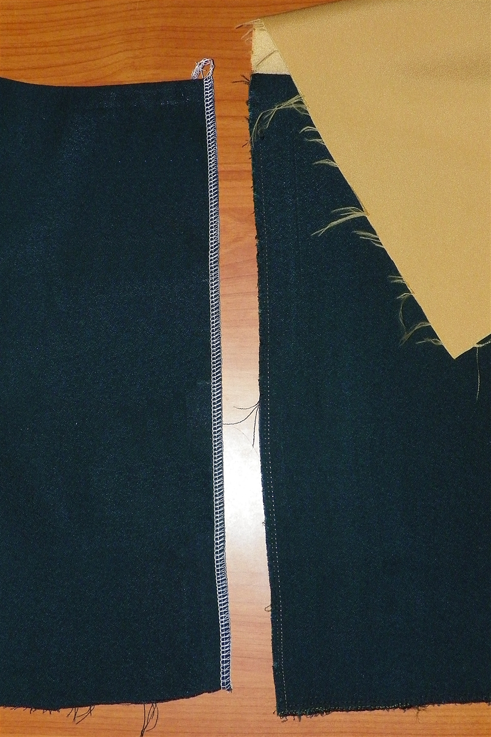 Elegant Obasan's Custom Creation Project: Open Top Lap Zipper Part I