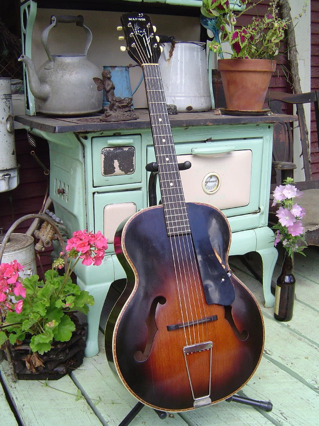 c.1939 Harmony-built "Marwin Star" Archtop Guitar