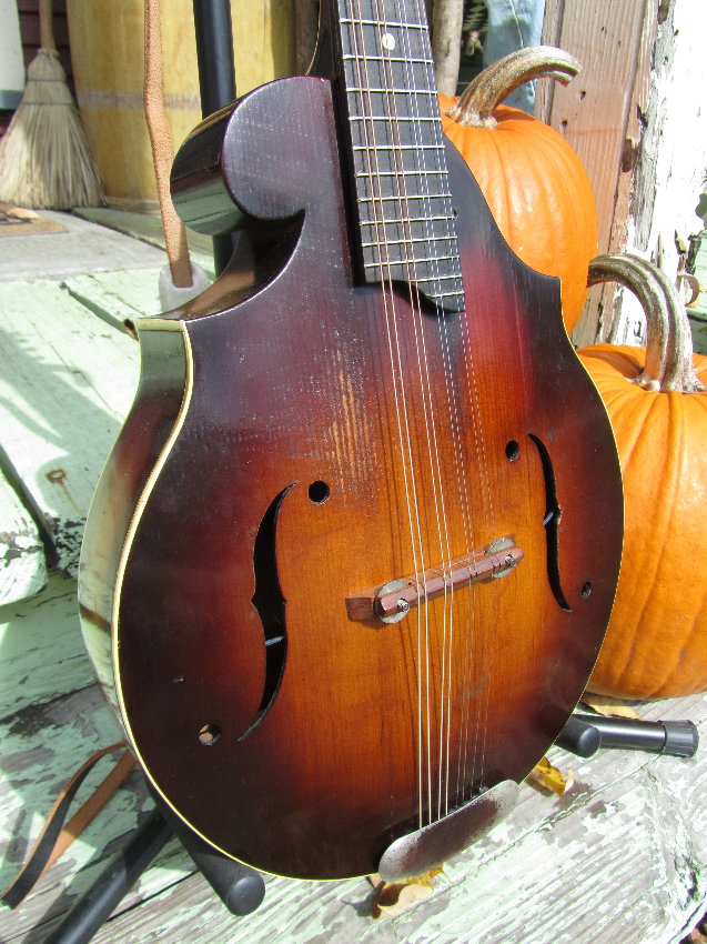 1930s Regal Arched Top Reverse Scroll Mandolin