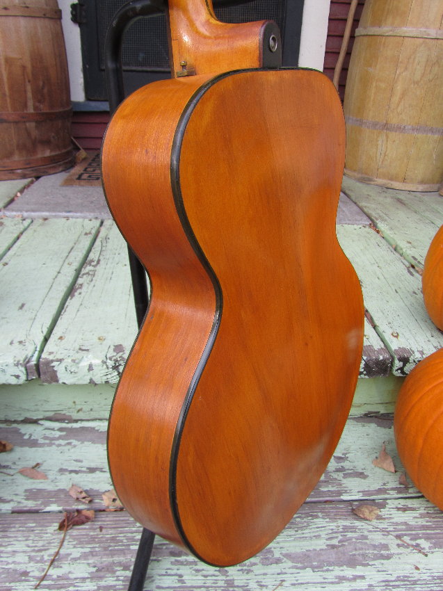 c.1935 Paramount Archtop Guitar with Adjustable Heel