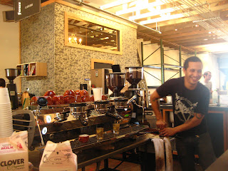 Opening Day Pics of the New Four Barrel Coffee