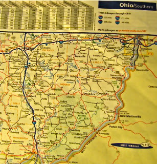 Banjo52: SOUTHEASTERN OHIO, BACK ROADS, ROUTE NUMBERS