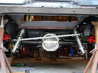 1968 Mustang Fastback Restoration/Build: Rear Axle goes in the Mustang