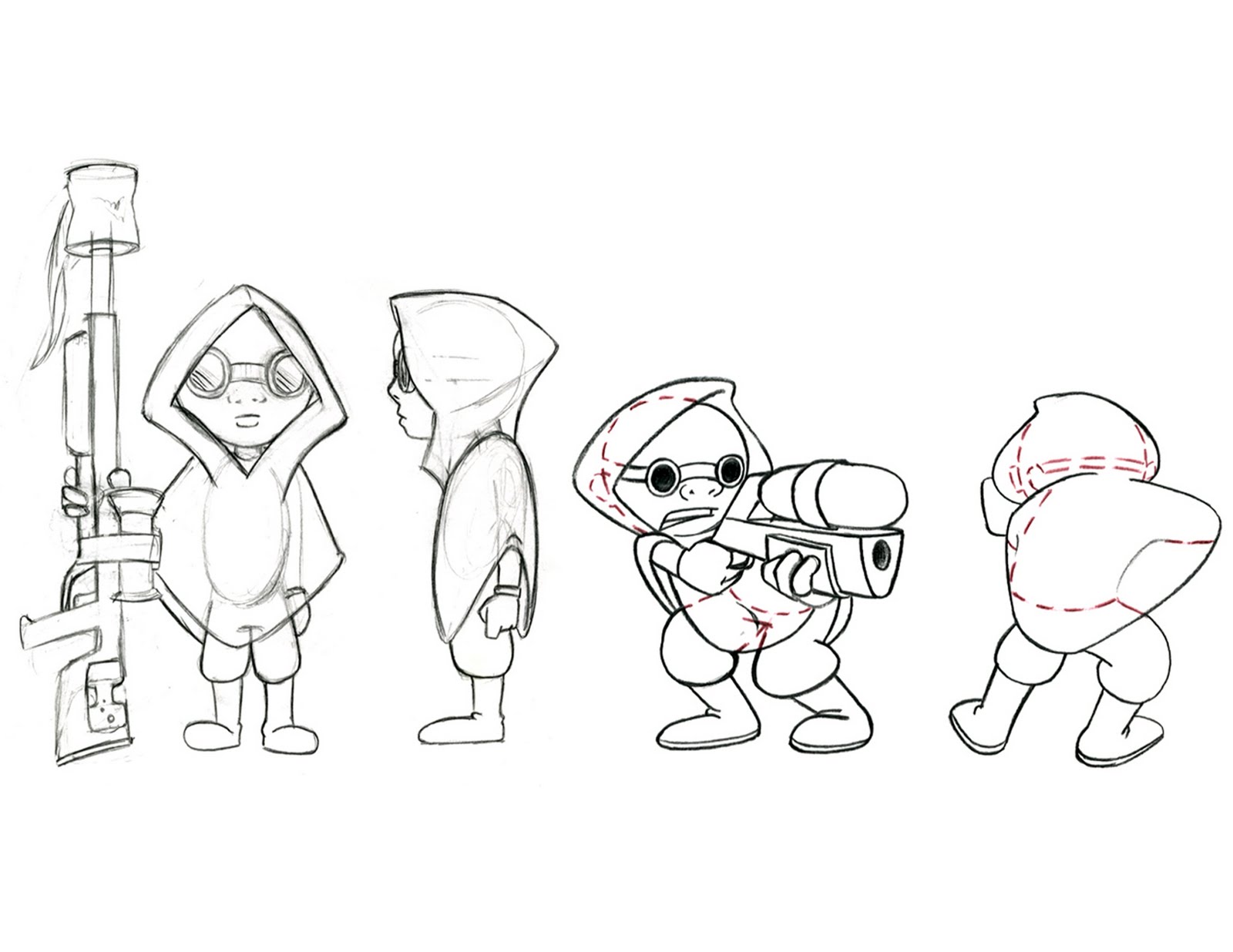 Knights of the Eld - Robin McLean's Art Blog: Army of 1 Character Designs