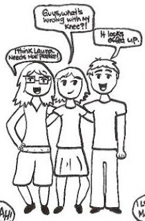 The Nerdy Ninja Blog: "In my world, knees are non-existent"