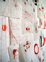 DRAWING/LISA ROGERS: Embroidered Drawing