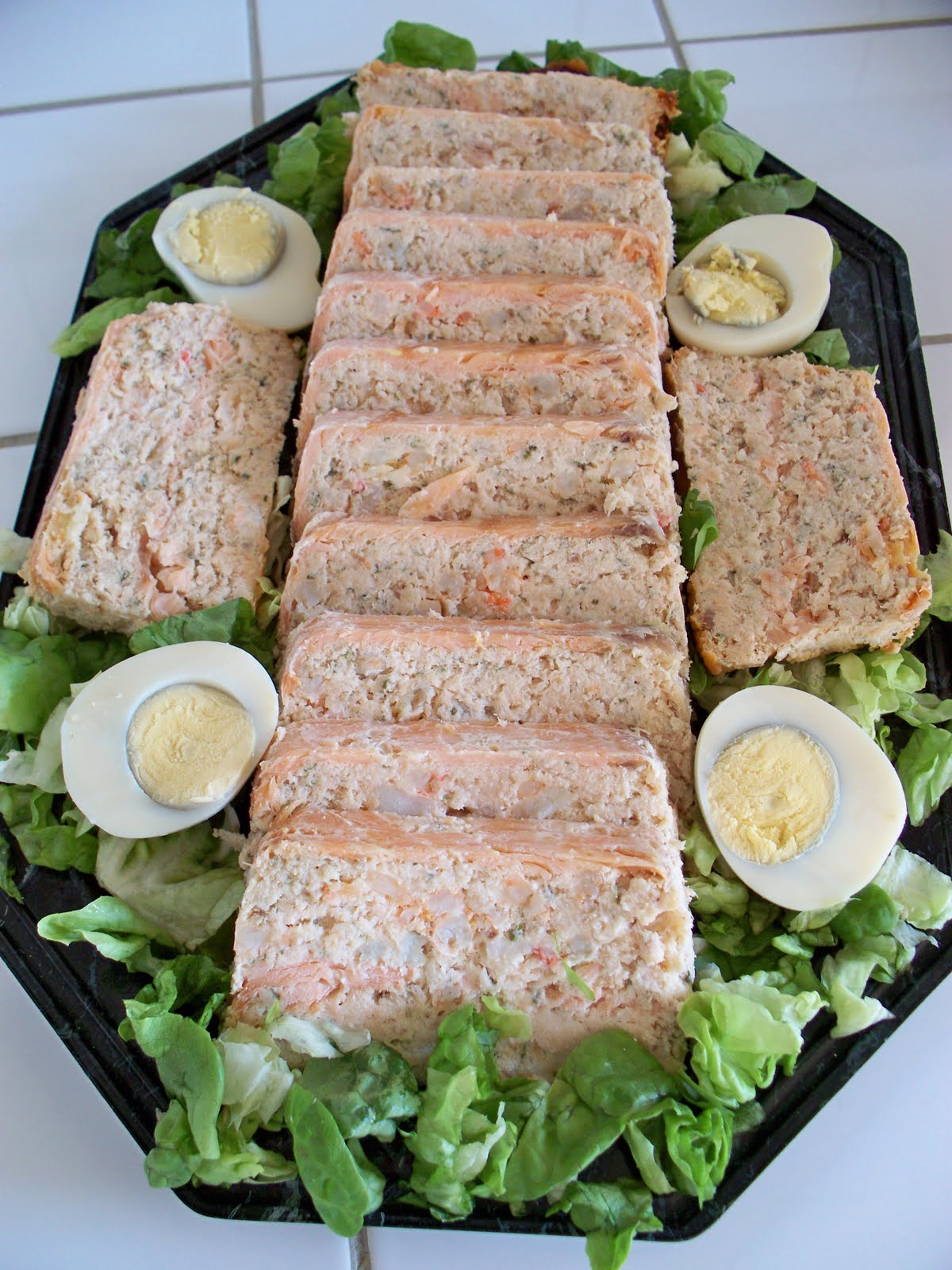 les passions de talie: Terrine de poisson colin et saumon fumé