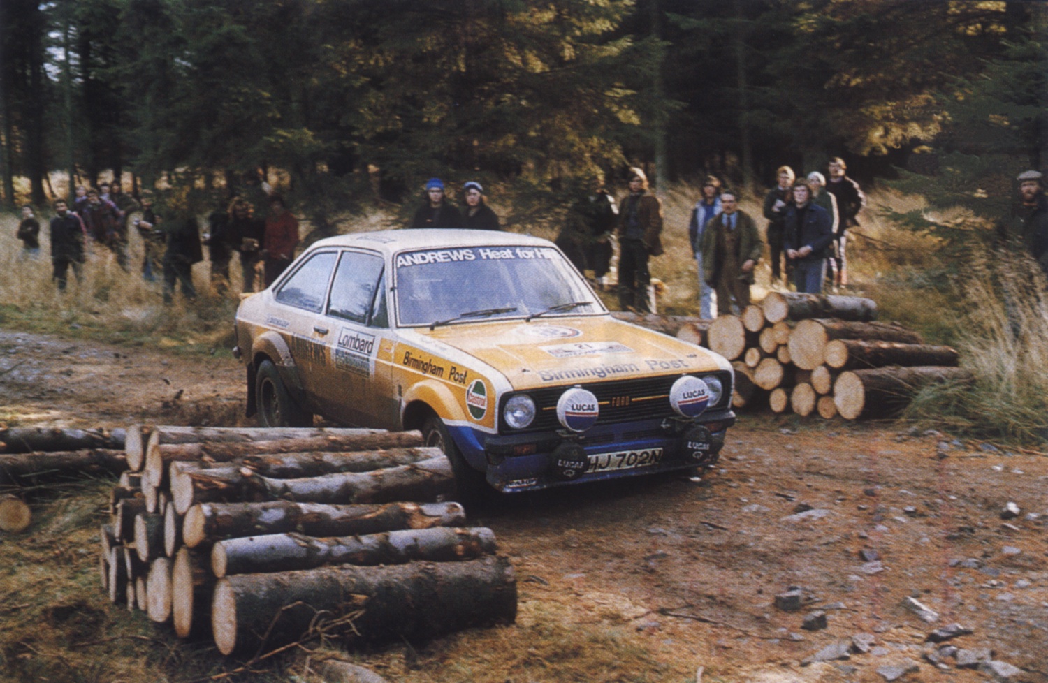 Russell Brookes - Derek Tucker, RAC Rally'78 Ford Escort RS1800 | Solo ...
