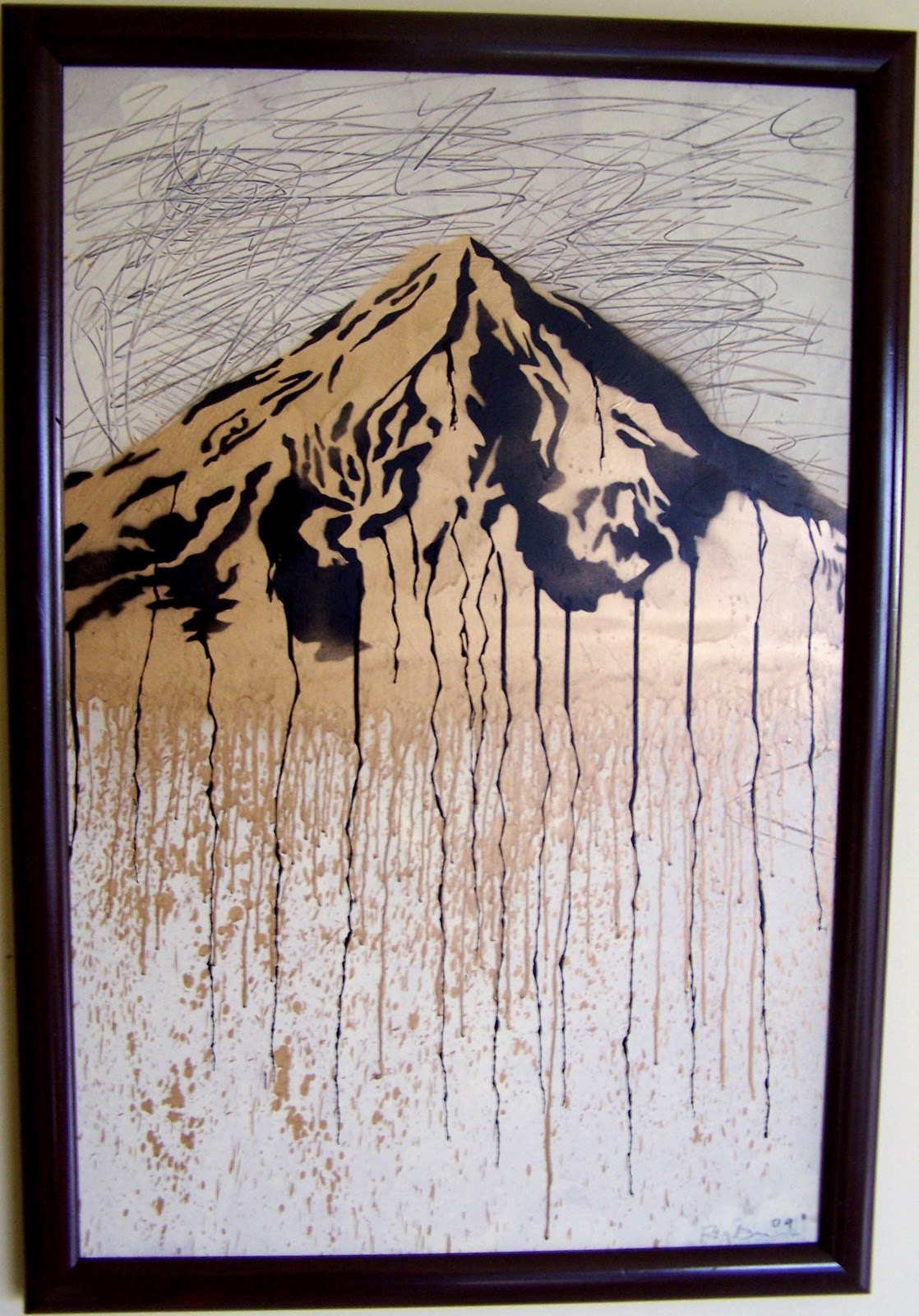 reganovic.art: Mt Taranaki Artwork