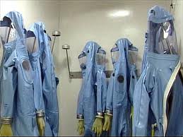 suicidecupcake: procedures to enter a bio containment facility.
