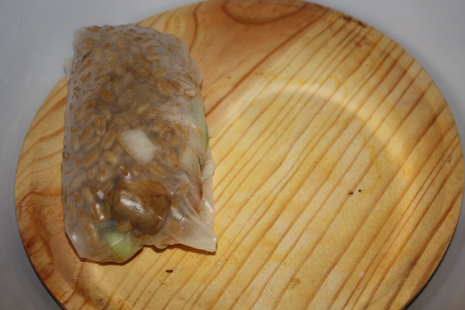 el señol javiel se mete a cocinillas: trigo con verduras en arroz