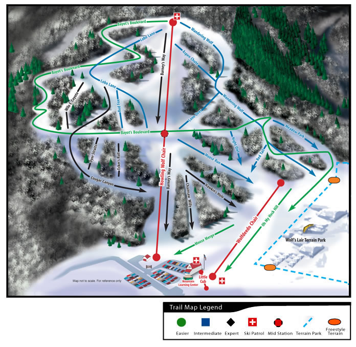 Ski Resort Reviews: Trail Maps