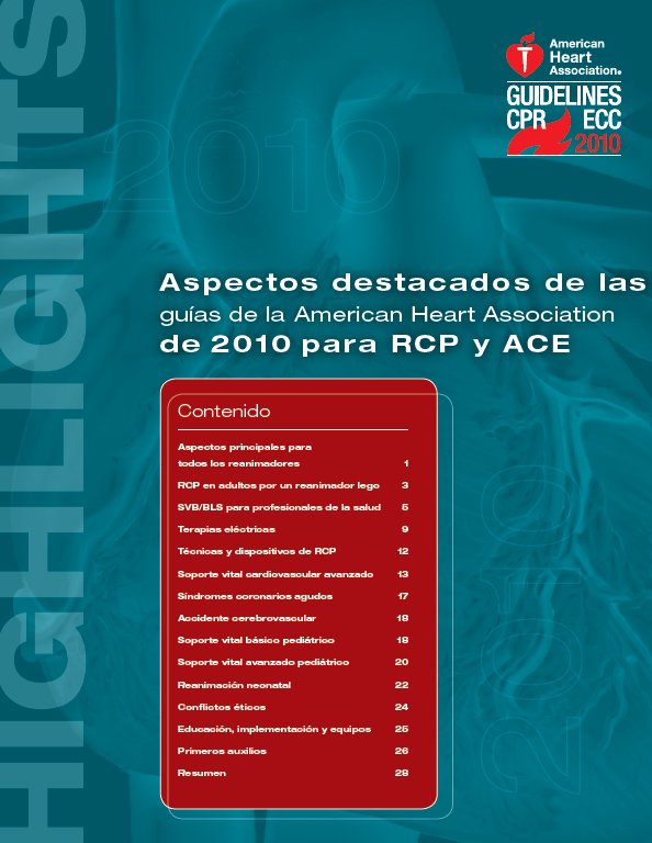 EMERGENCIAS PANAMÁ: Lanzamiento de las Guías de la AHA de 2010 para RCP ...