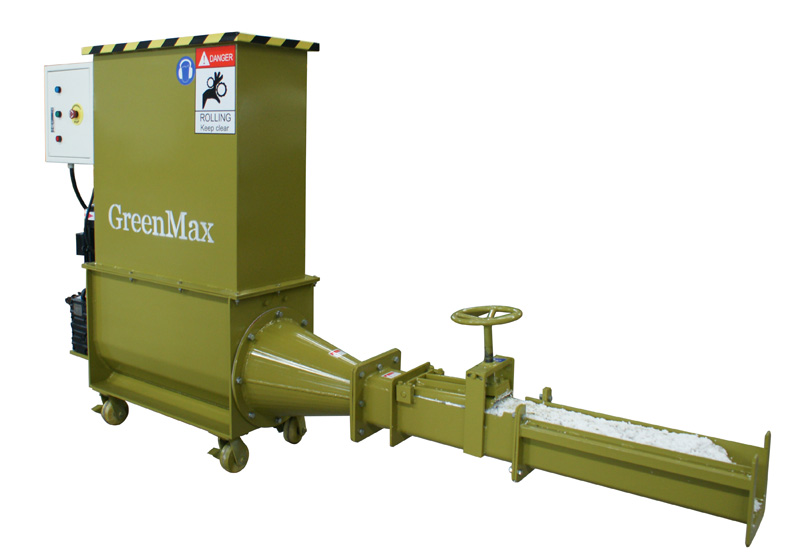 EPS Styrofoam Recycling: Smallest EPS Compactor C25 comes out!