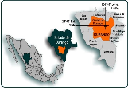 DURANGO: LOCALIZACION DE DURANGO