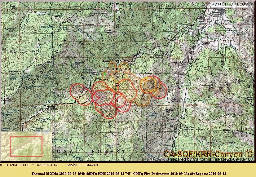 CFN - CALIFORNIA FIRE NEWS - CAL FIRE NEWS : #Updated Canyon IC ...