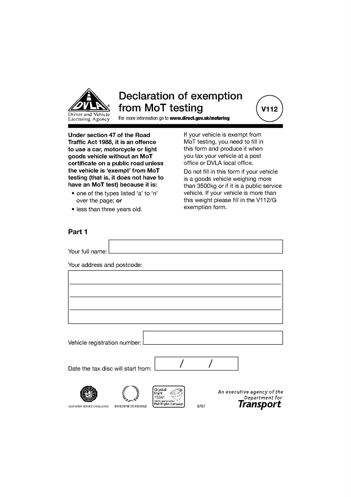 Nippi Owners' Club FAQs: Do I need an MOT?