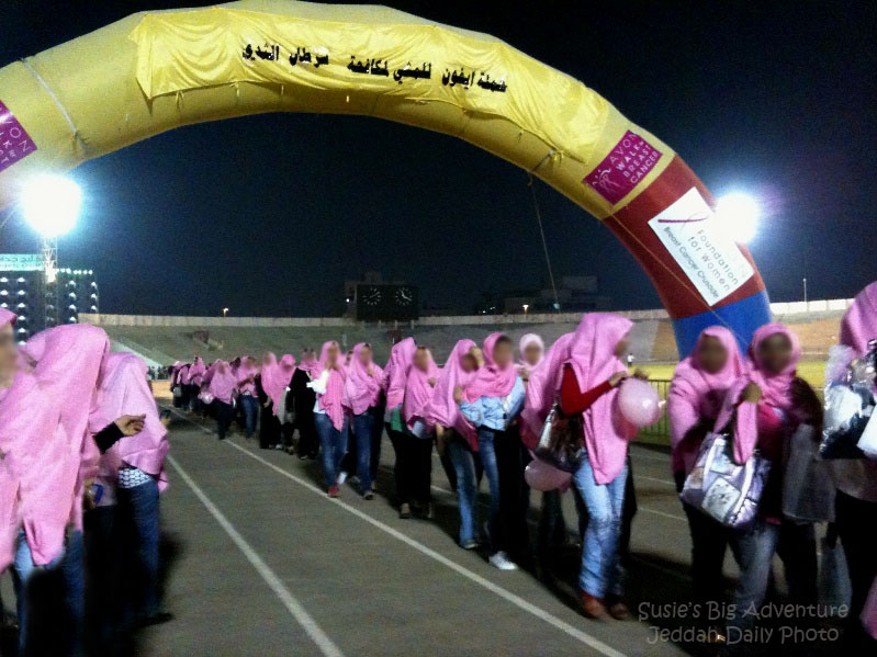 SUSIE of ARABIA: Pink Ribbon Earns KSA Place in History