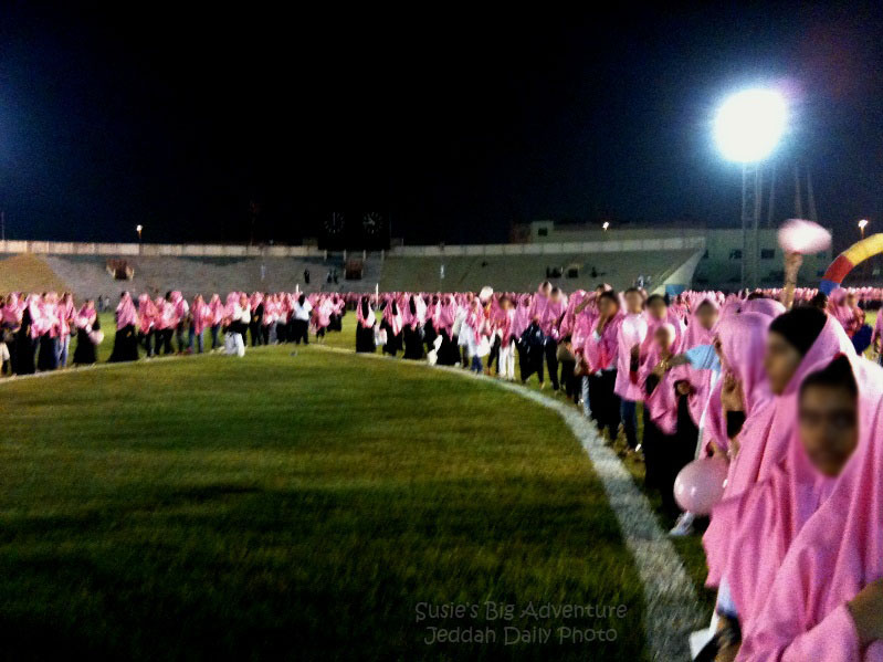 SUSIE of ARABIA: Pink Ribbon Earns KSA Place in History