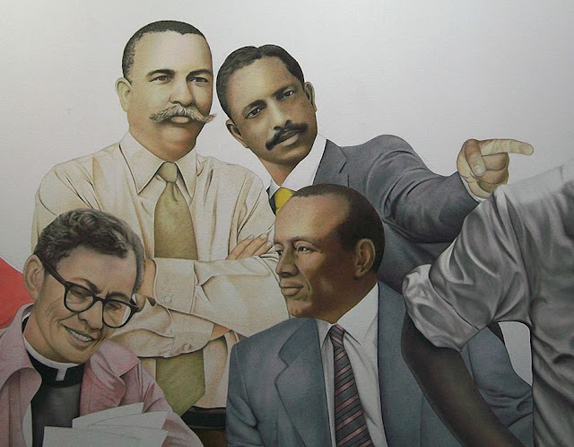 QUASHIE ART: Col. James Young, John Merrick and John Chavis