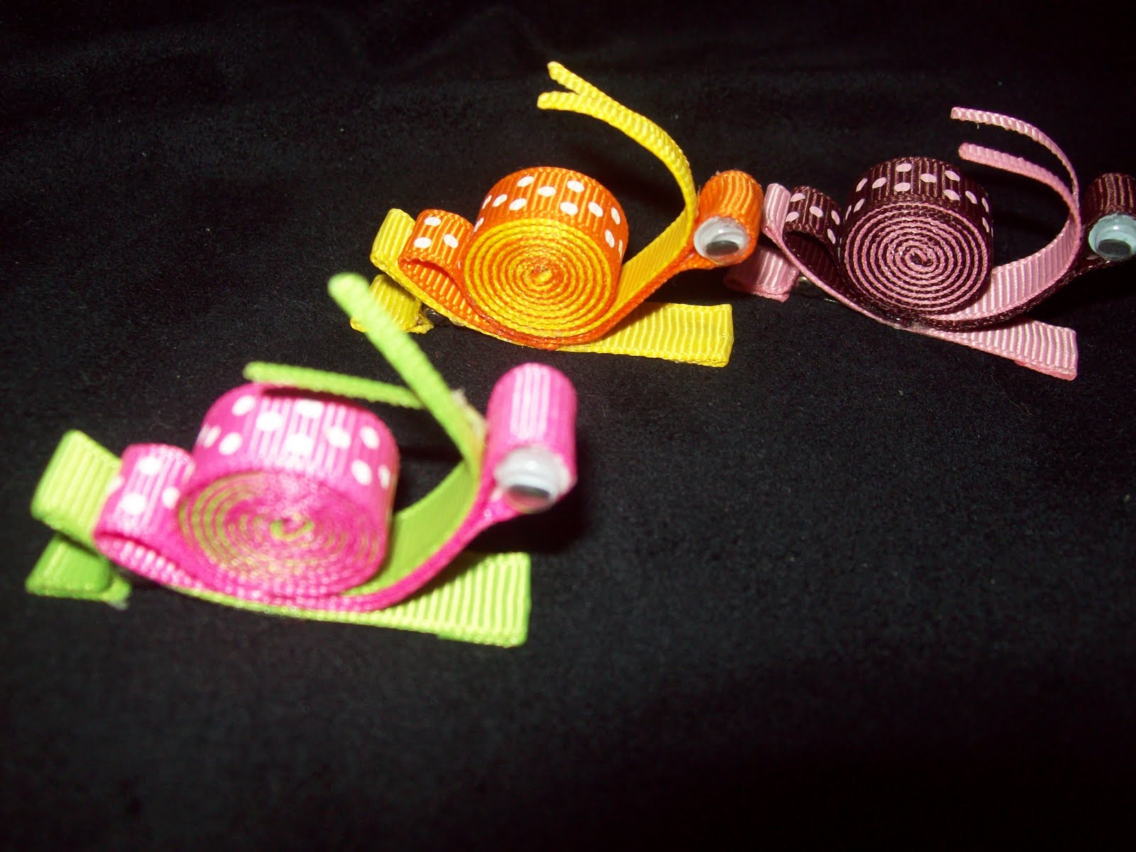 Handmade Princess Items: Ribbon Art Clippies