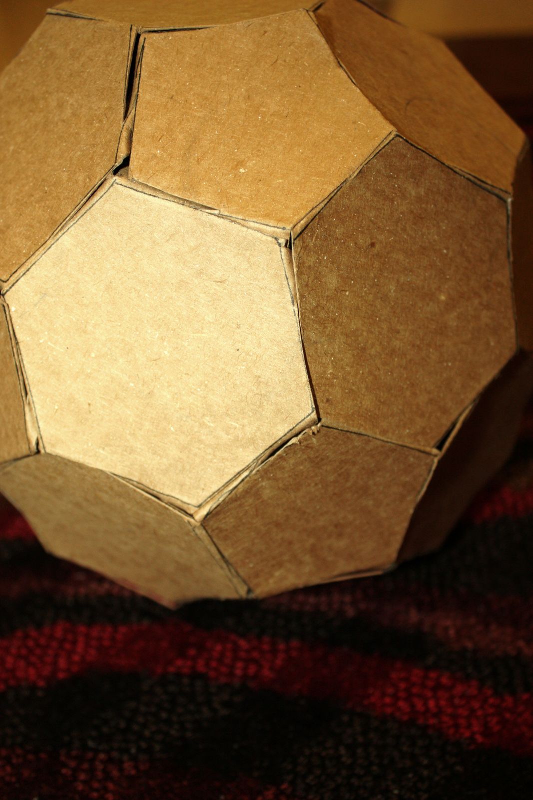 Jackie's Blog: Creation of The Cardboard Spheres