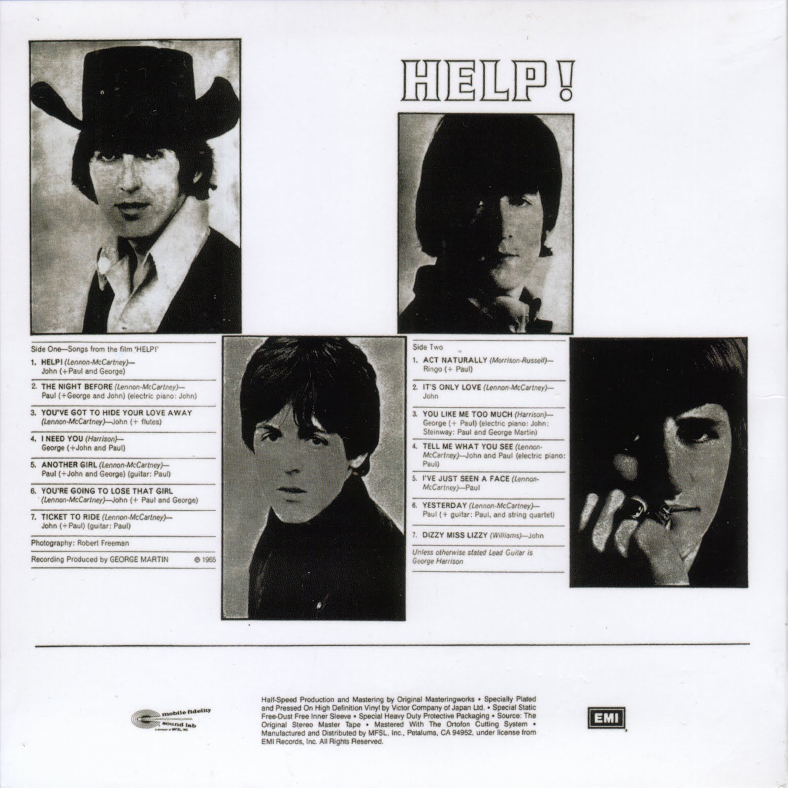 I Got Your Back!: Beatles - Help 1965