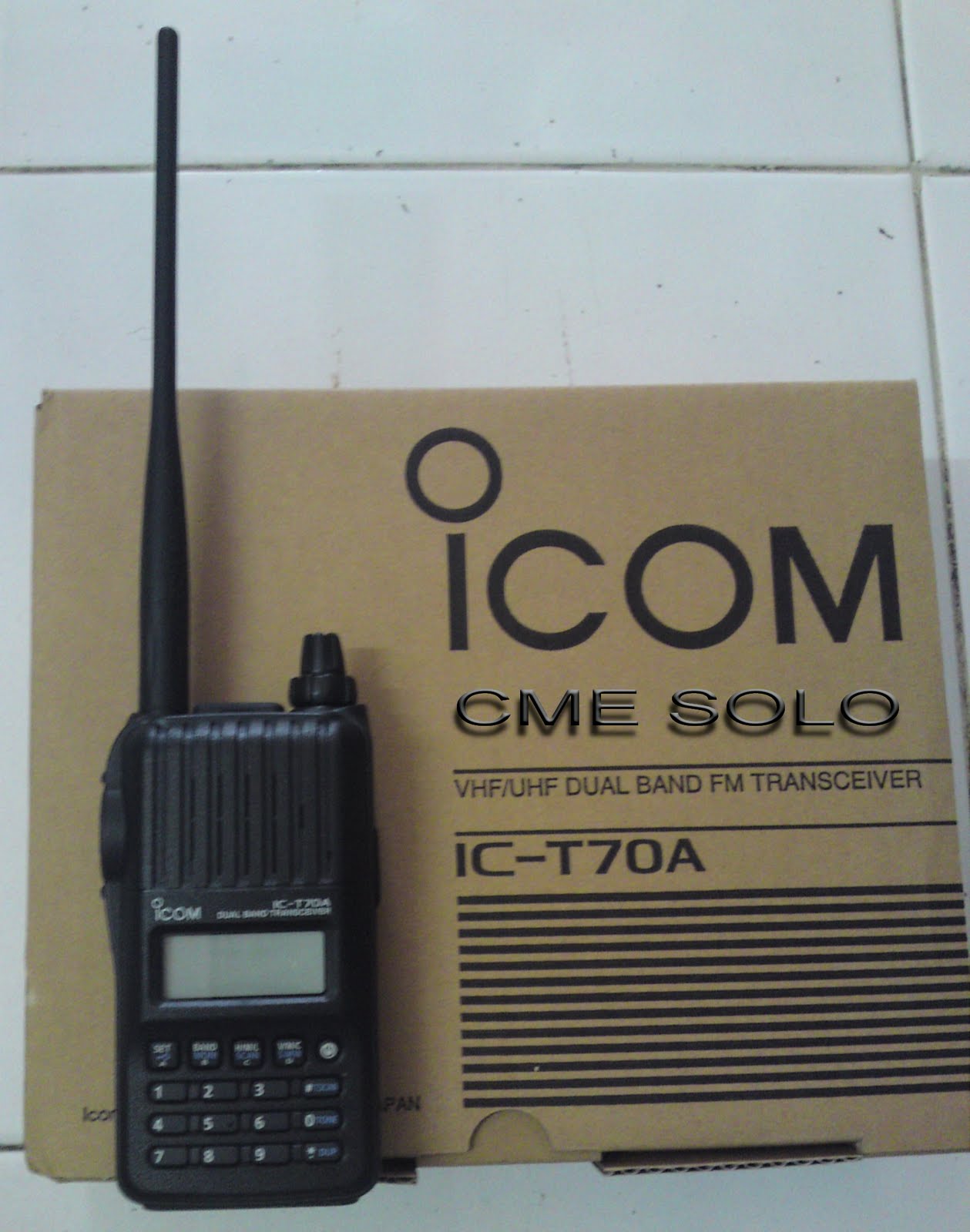 CME - KOMUNIKASI: ICOM IC T 70A