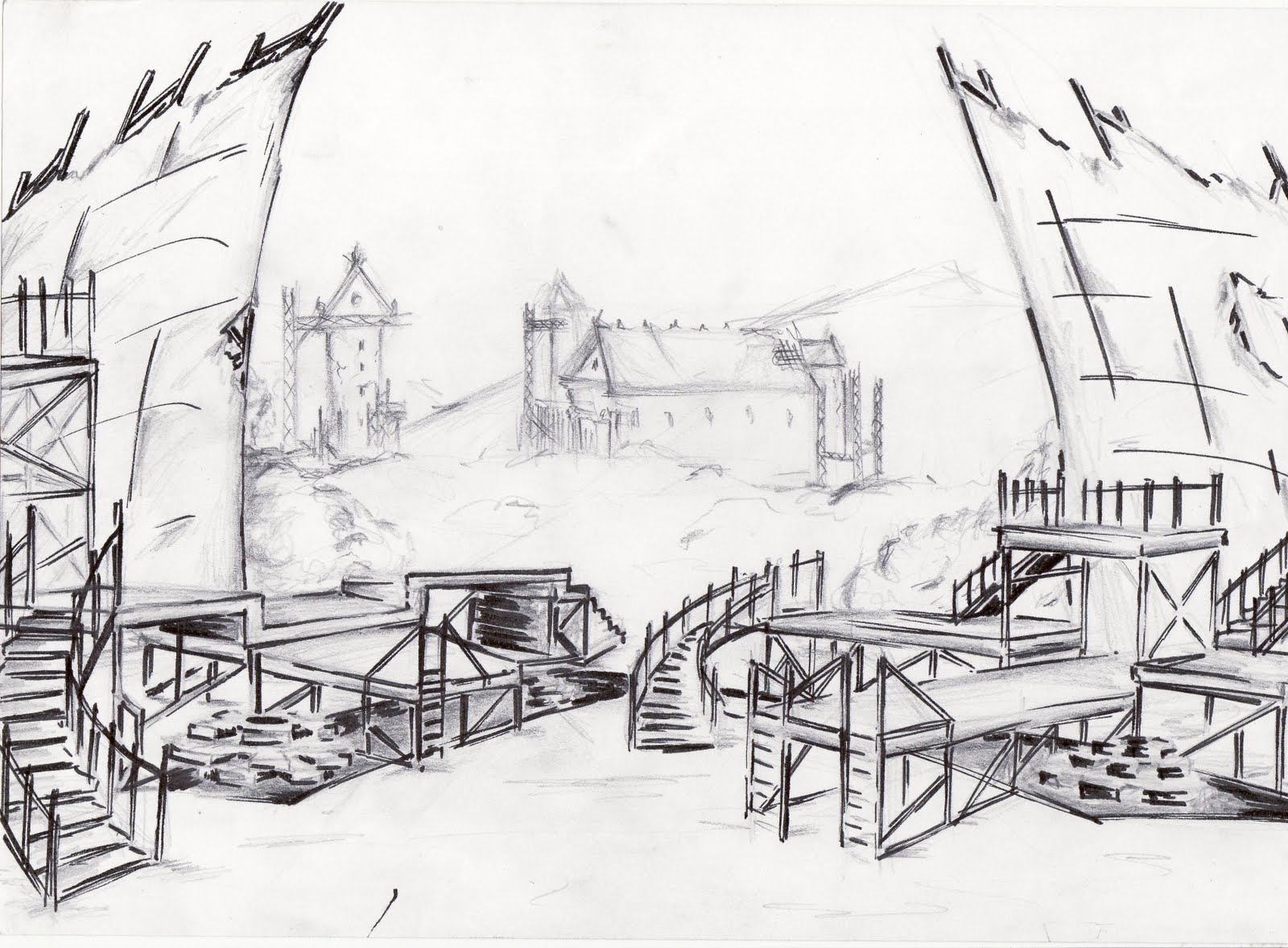 Set Designs For Plays Sketches