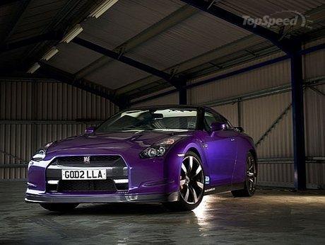 Nissan GT-R asks: Is the lavender a bit much. ~ Luxury car