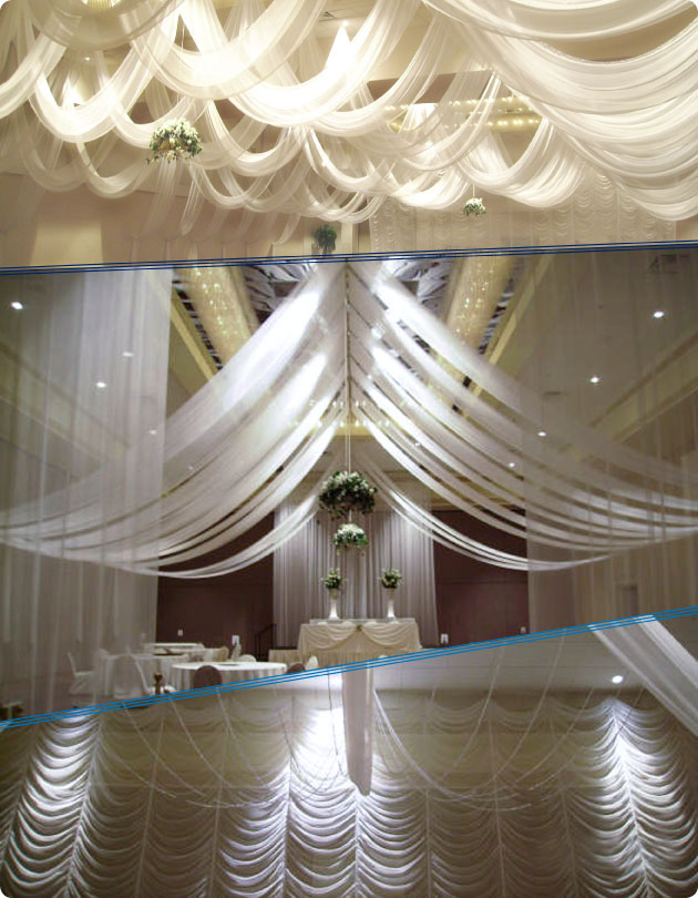 W Drapings Florida: Ceiling Drapings and Wedding Chiffon: Top Reasons ...