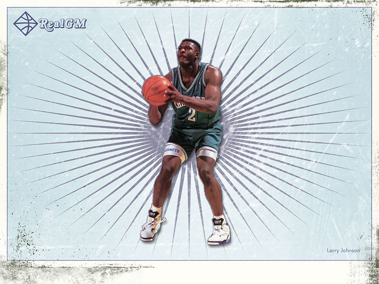 Top NBA Wallpapers: Larry Johnson